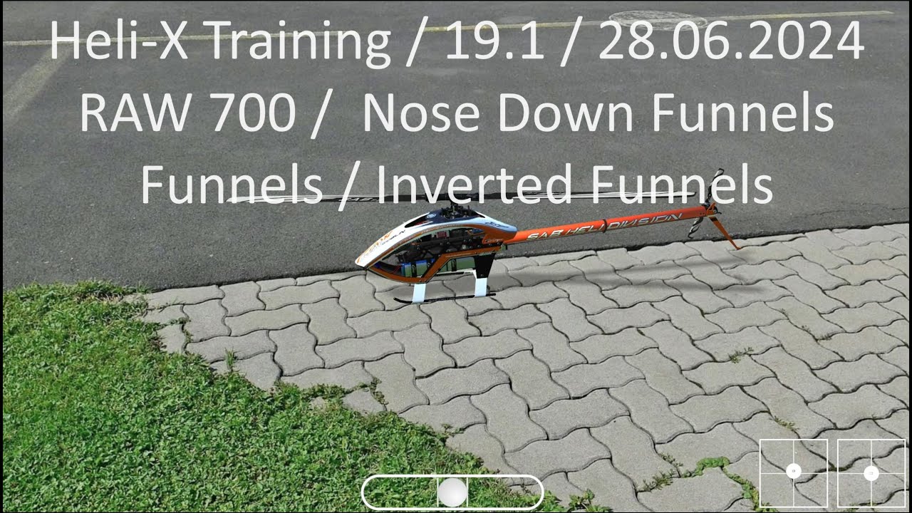 Heli-X Training / 19.1 / 28.06.2024 / RAW 700 / Funnels / Inverted ...