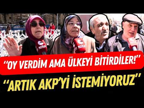 AKP'ye oy veren Nevşehirli yurttaşlar isyan etti! \