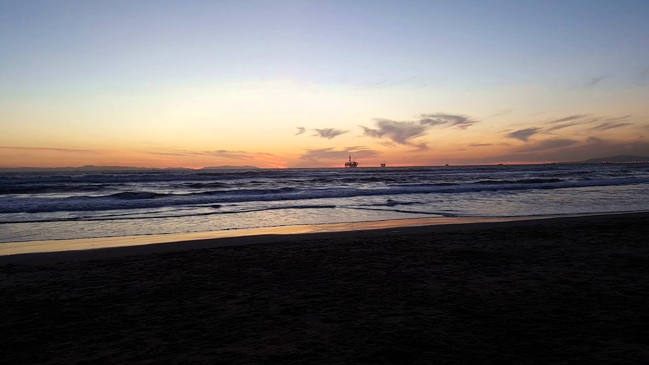 Huntington Beach Sunset 1080p 60fps - YouTube
