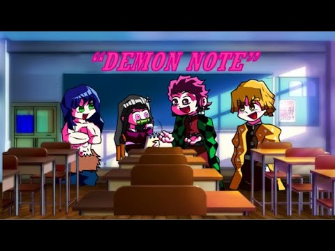 Demon Note | Silent Note But Nezuko, Tanjiro, Zenitsu and Inosuke Sing ...