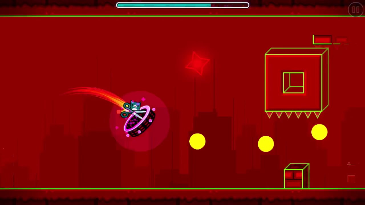 Work 100% (geometry dash) by subwoofer - YouTube