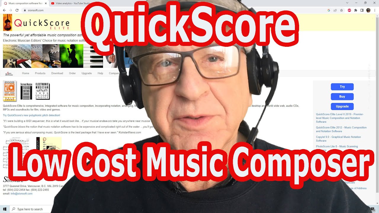 QuickScore Elite II Review: Music Composition/Notation Software - YouTube