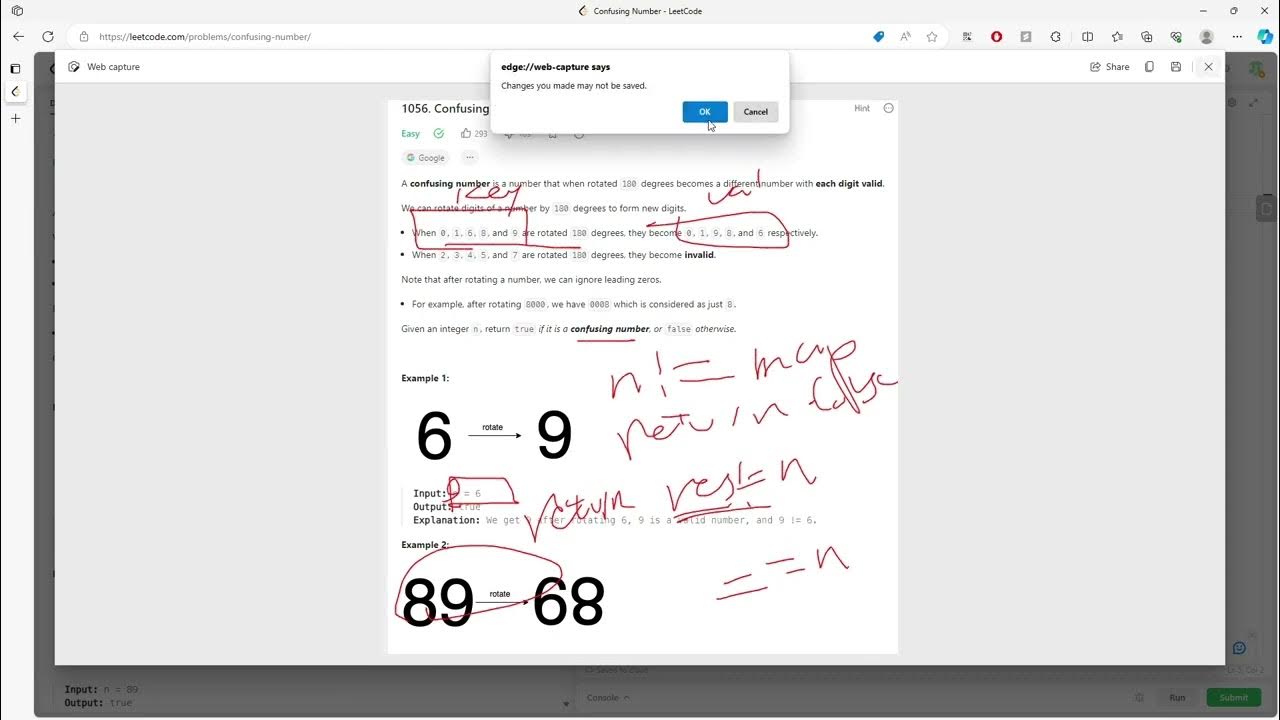 LeetCode 1056 | Confusing Number | HashMap | Java - YouTube