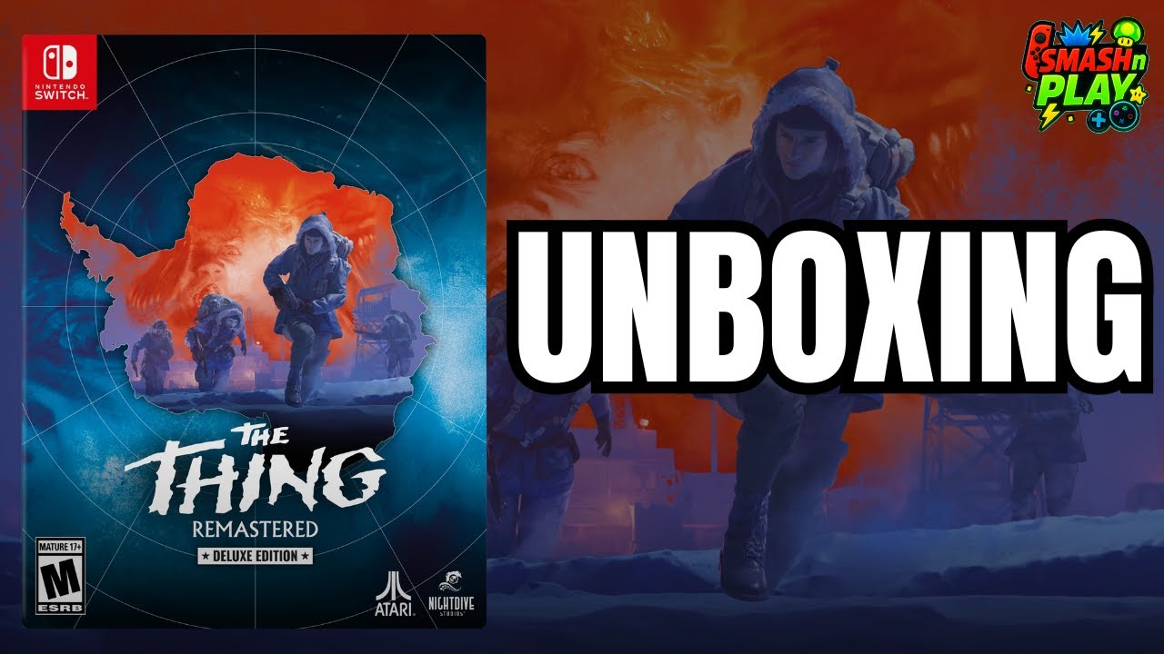 The Thing Remastered Nintendo Switch Deluxe Edition Unboxing - YouTube