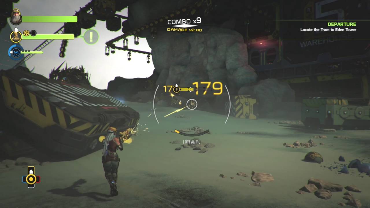 Bolt Cutter Boss Fight ReCore - YouTube