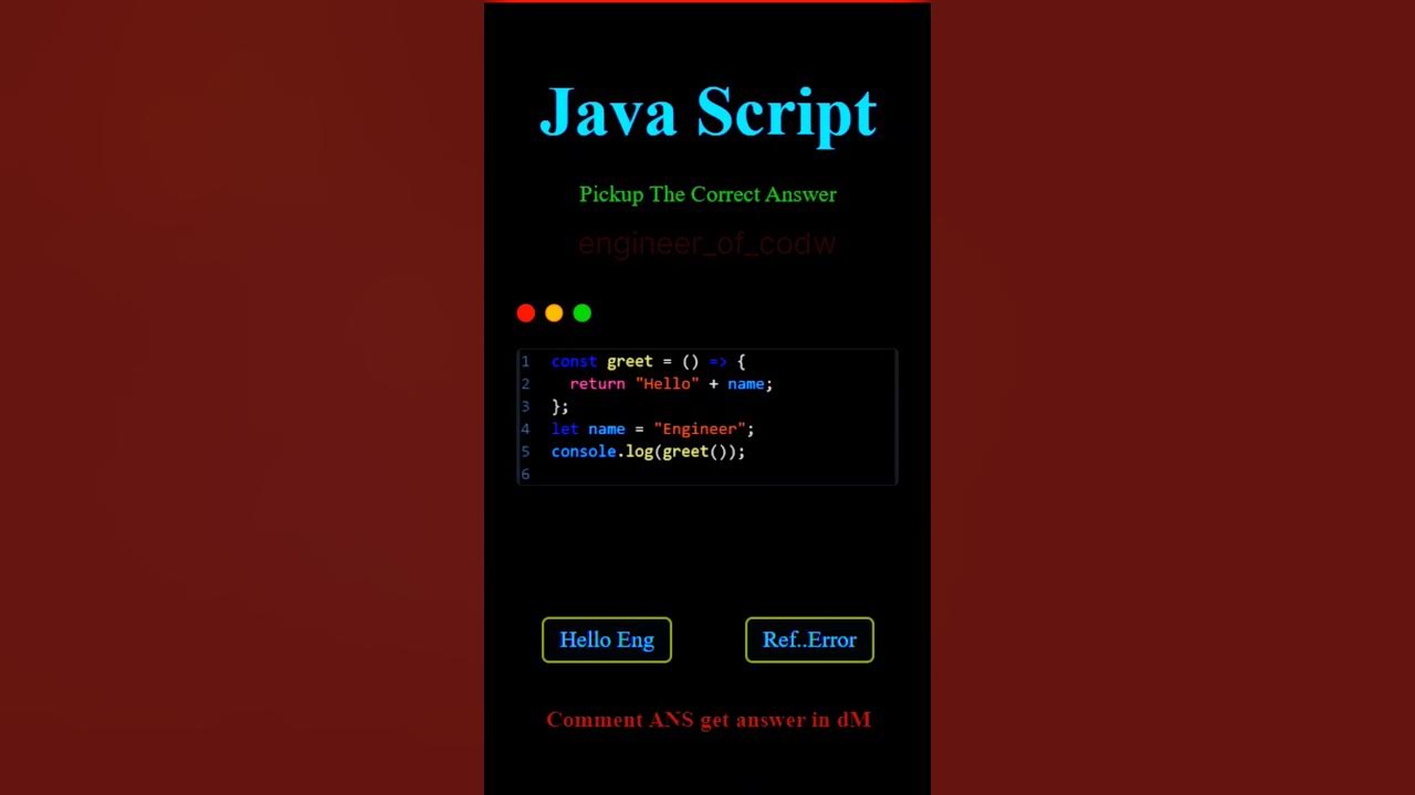 Javascript Problem Day 16 Interview Question 1 Js Computer Coding Webcoding Javascriptcode