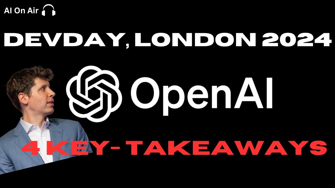 Episode 42 - OPENAI DevDay 2024 INSIDER Reveals the 4 TOP secrets! #1 REALTIME API - YouTube