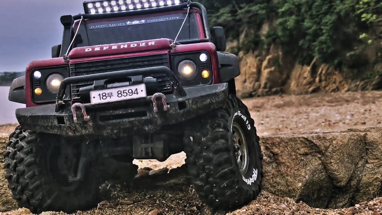 Traxxas TRX4 Defender Waterfront Drive_# - YouTube