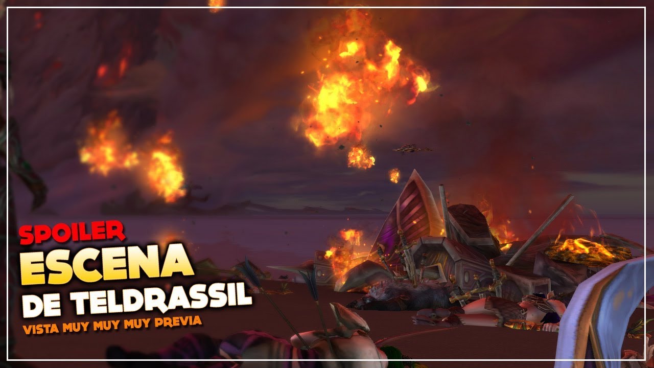 Escena de Teldrassil - vista muy muy previa | Battle for Azeroth - YouTube