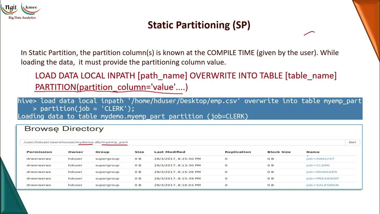 BDA 5 7 Partitioning - YouTube