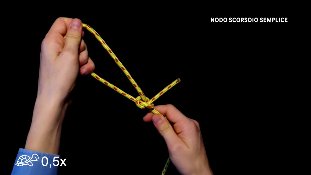 Nodi - S001 Scorsoio semplice - YouTube