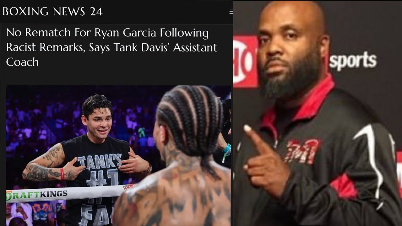 Ryan Garcia doesn't deserve a rematch after his racist rants say's Kenny Ellis... - YouTube