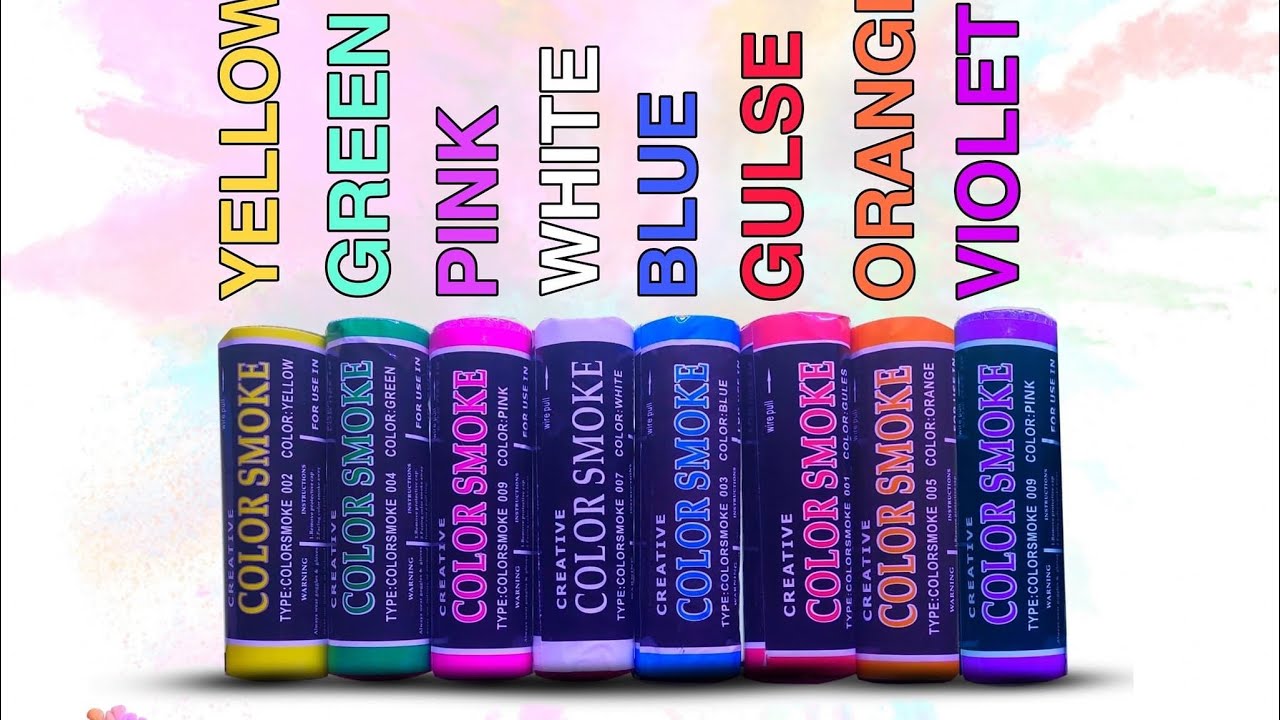 Colour Smoke Bangladesh | Smoke Colour Smoke Tubes For Best Photography ...