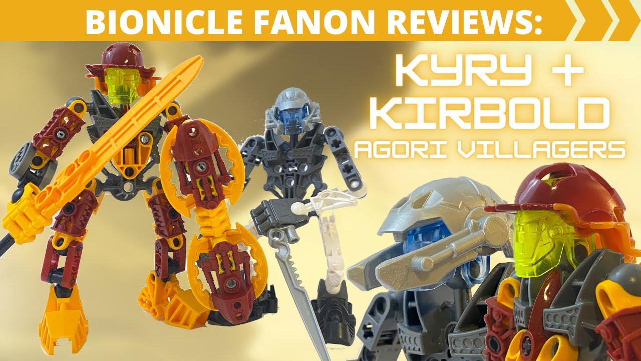 Dual Review Special! Kyry and Kirbold: Agori Bionicle Fanon Review ...