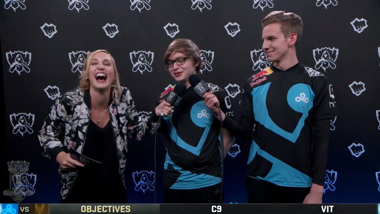 C9 Interview Group Stage Day 5 Worlds 2018 - YouTube