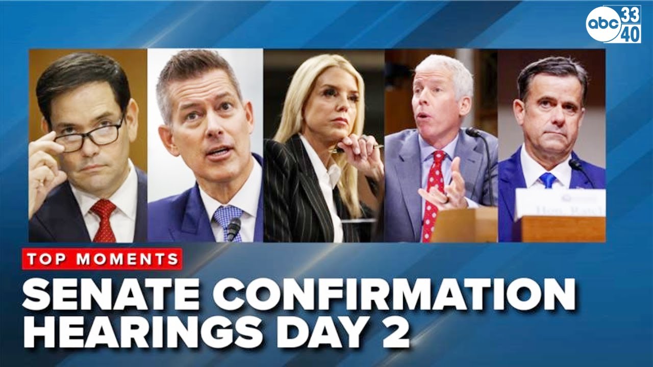 Moments from Day 2 of the Senate Confirmation Hearings - YouTube