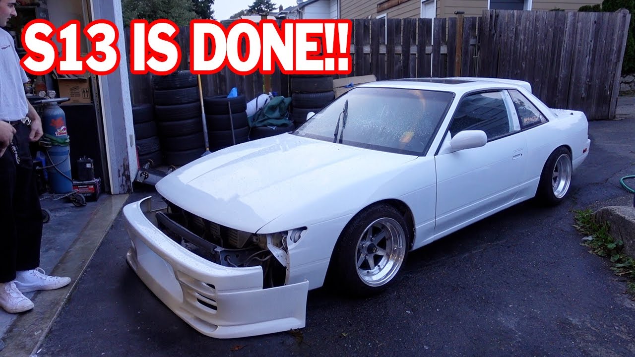 PICKING UP THE S13 FROM PAINT!! - YouTube