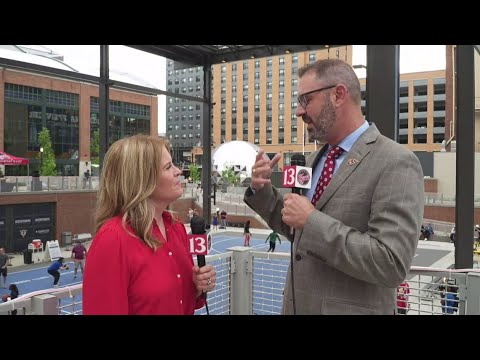 Indiana Fever home opener | Interview with Danny Lopez of Pacers Sports ...