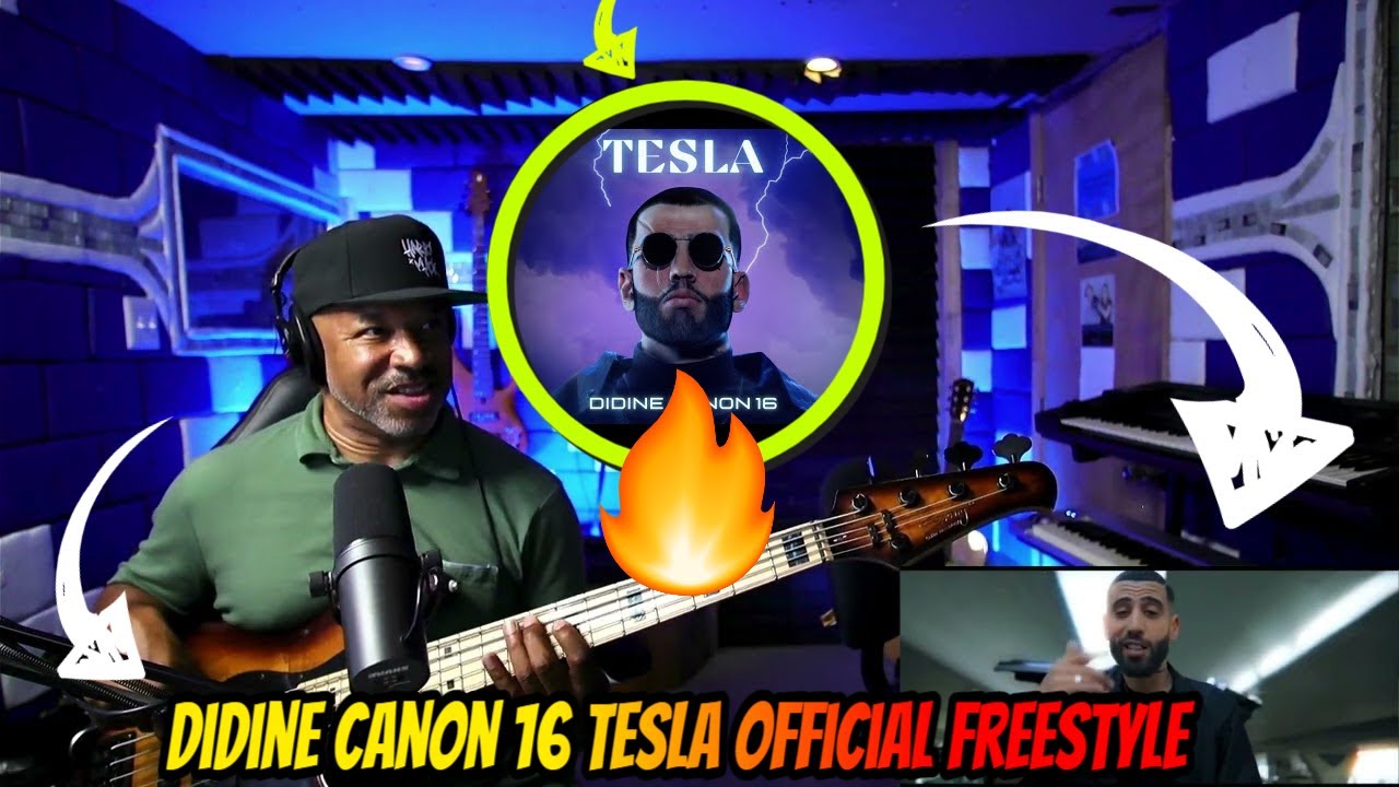 Didine Canon 16 - Tesla (Official Freestyle Music Video) - Producer ...
