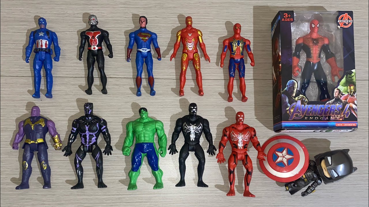 AVENGERS TOYS #31 /Action Figures/Unboxing/Cheap Price/Spiderman ...