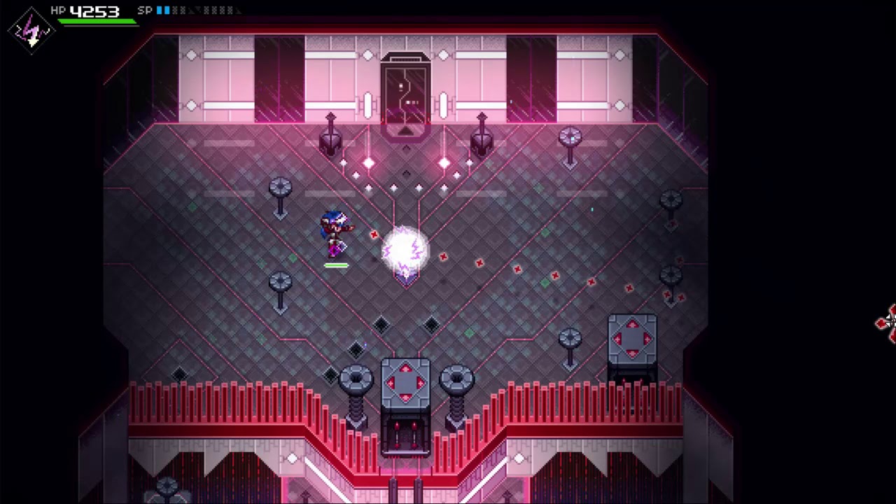 Crosscode - Vermillion dungeon shock puzzle - YouTube