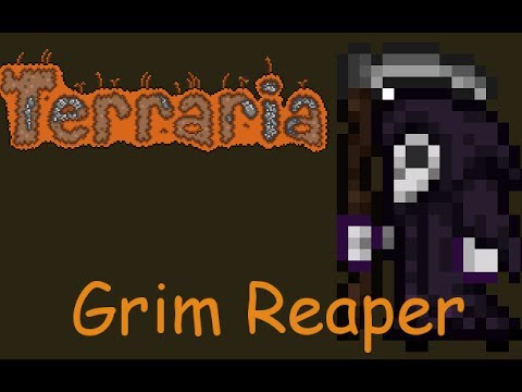 Grim Reaper set - Terraria - YouTube