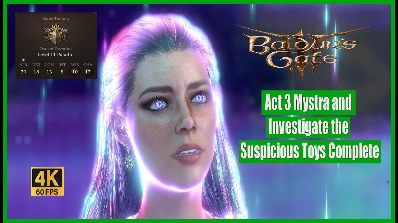 Baldur's Gate 3 Walkthrough Act 3 Mystra and Investigate the Suspicious ...