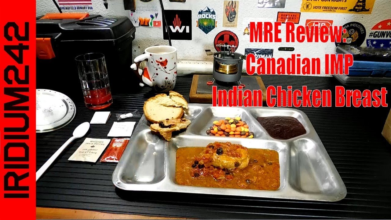 MRE Review: Canadian IMP Indian Chicken Breast - YouTube