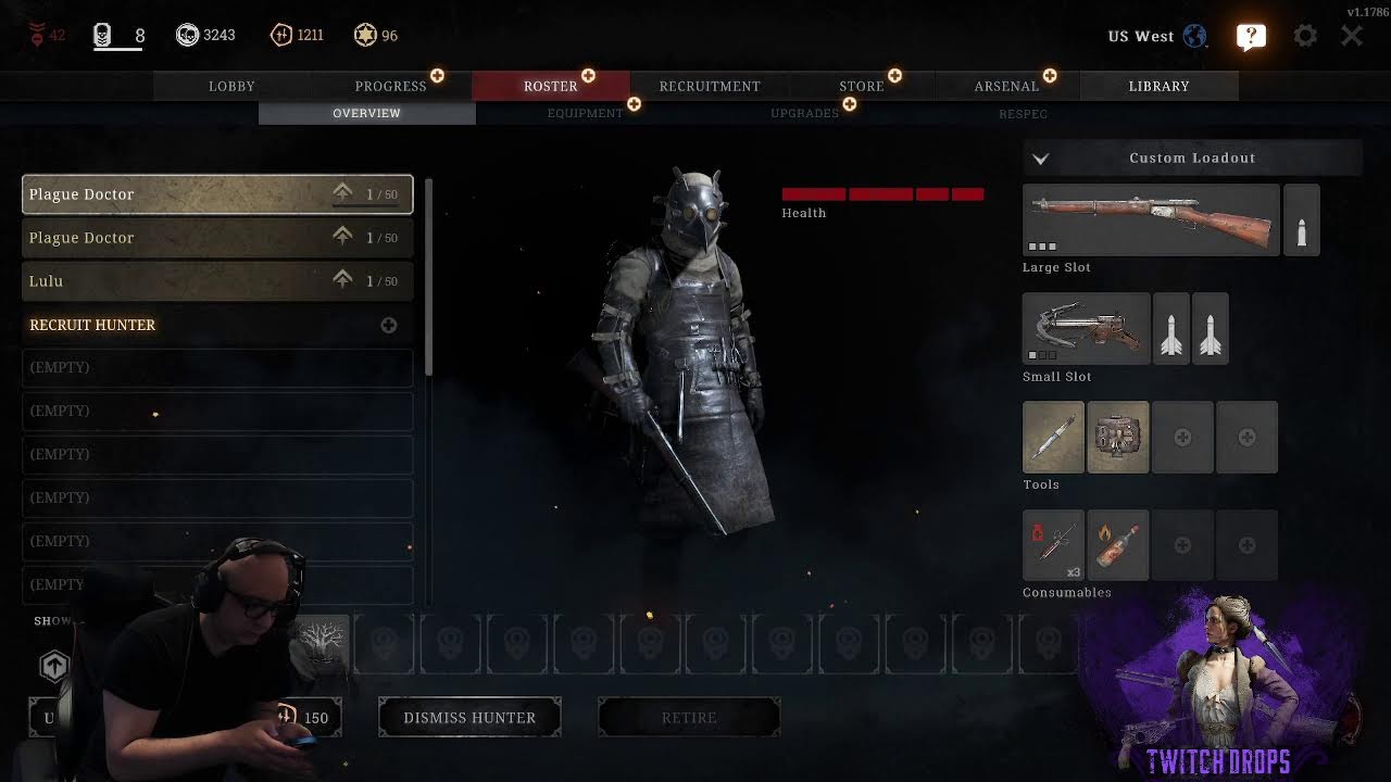 HUNT: Drops Enabled! Hunter Skin "Lulu" - YouTube