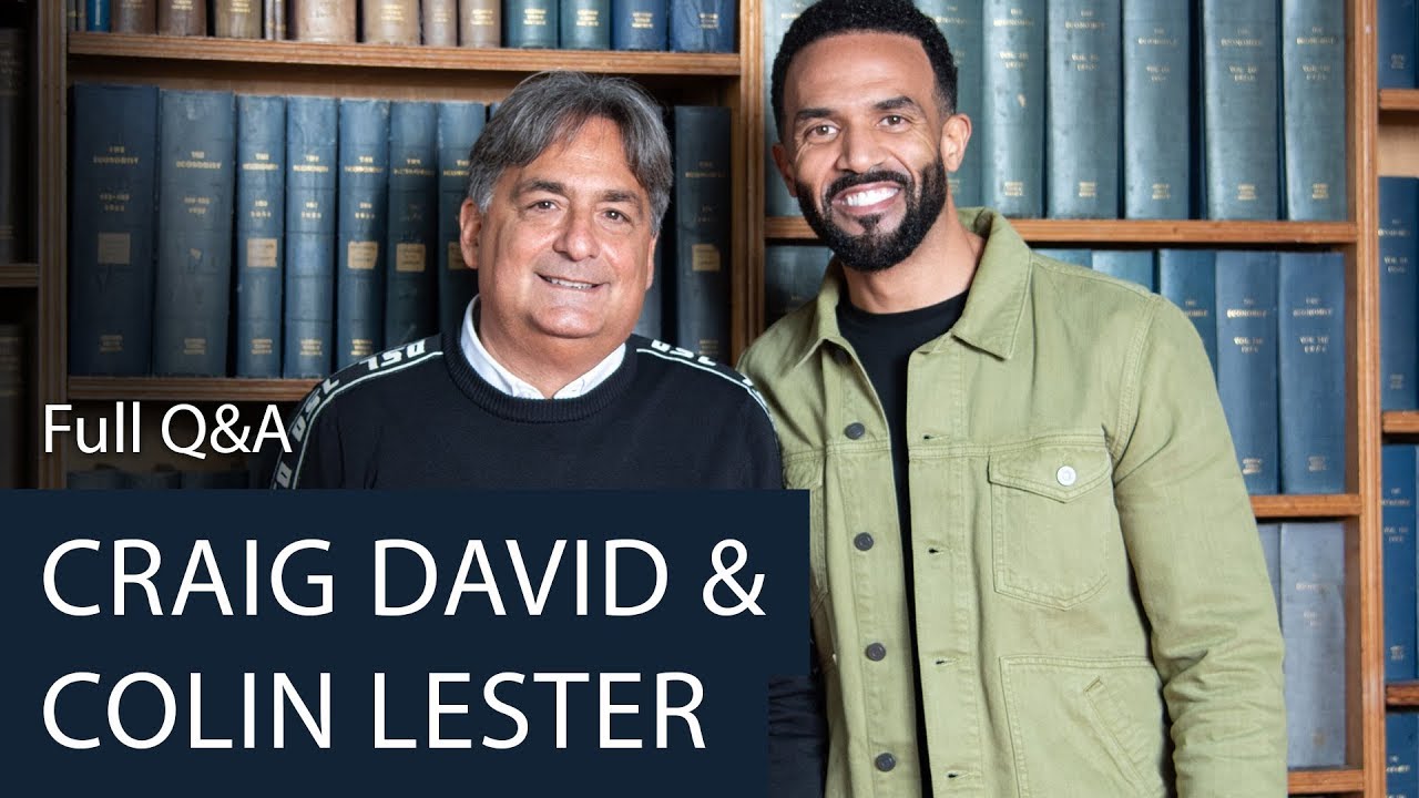 Craig David and Colin Lester | Full Q&A | Oxford Union - YouTube