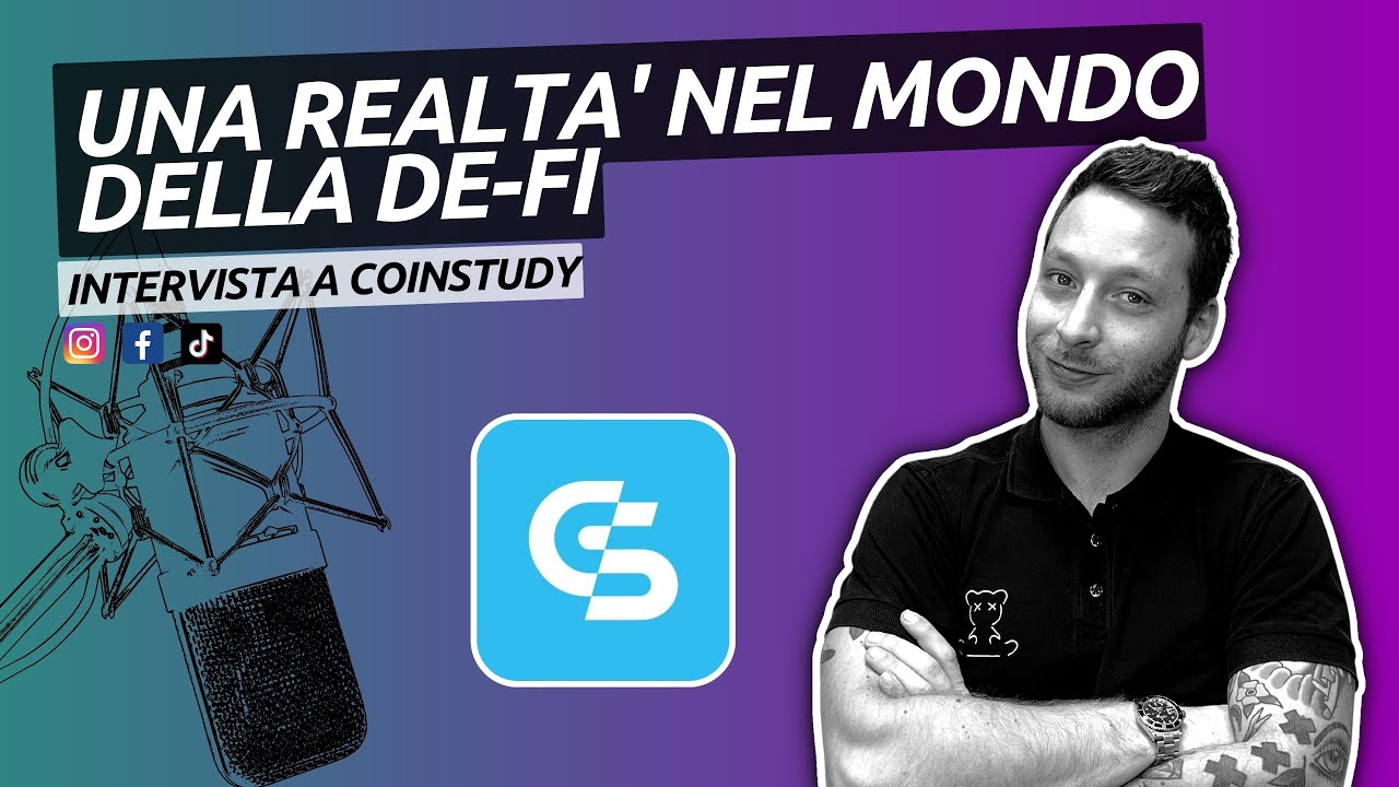 Coinstudy, una realtà nel mondo crypto e DeFi in Italia. - YouTube