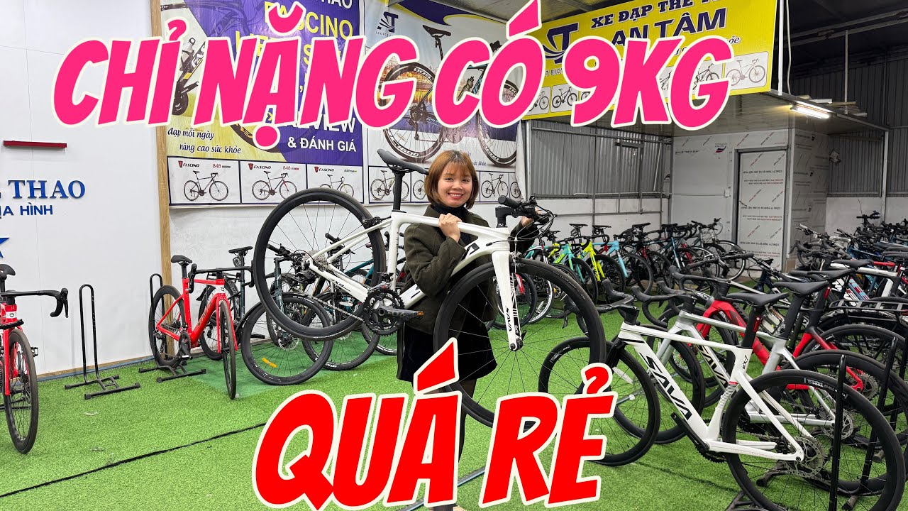 Sava tay ngang ngon nhất, khung các bon chỉ có 9kg cối nổ siêu to - YouTube