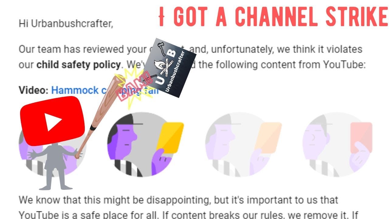 I Got a Channel Strike. - YouTube