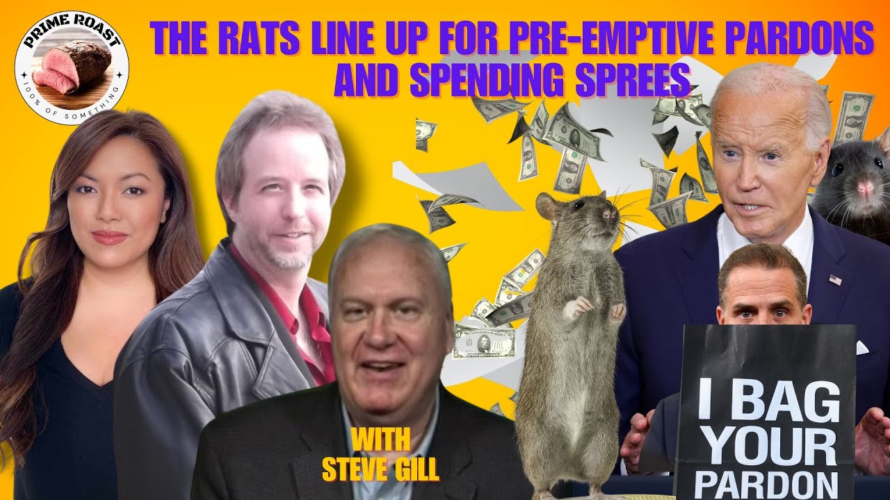 The Rats Line Up for Pre-Emptive Pardons and Spending Sprees - YouTube