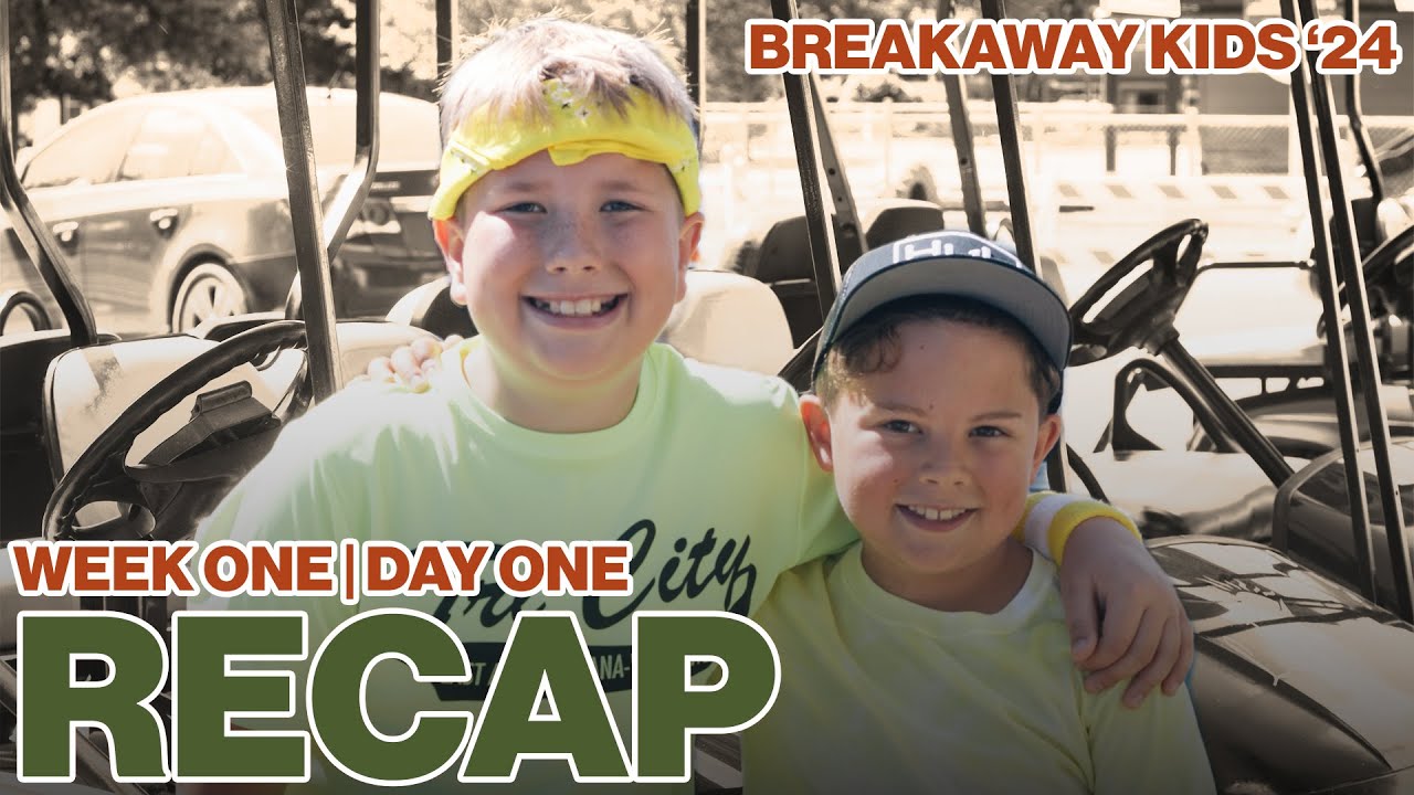 Breakaway Kids '24 | Week 1 Day 1 Recap - YouTube