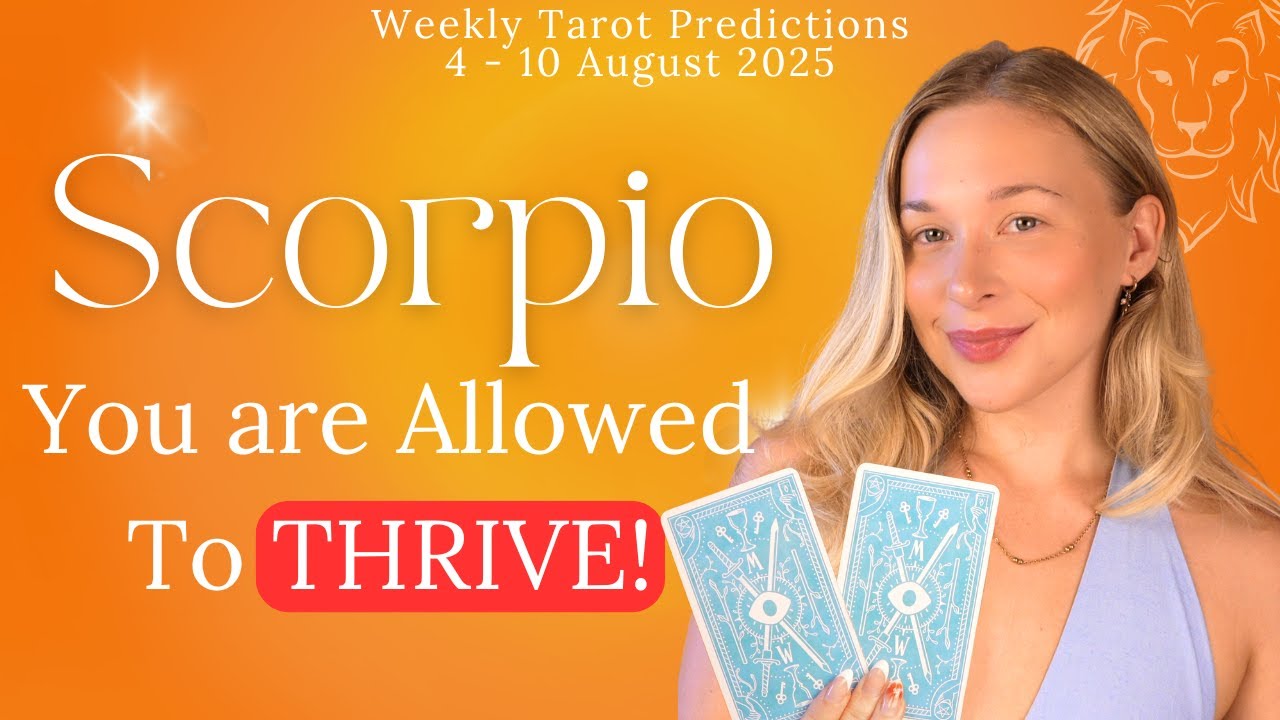 Scorpio | Once You Realise THIS Nothing Can Stop You! | August Tarot ...