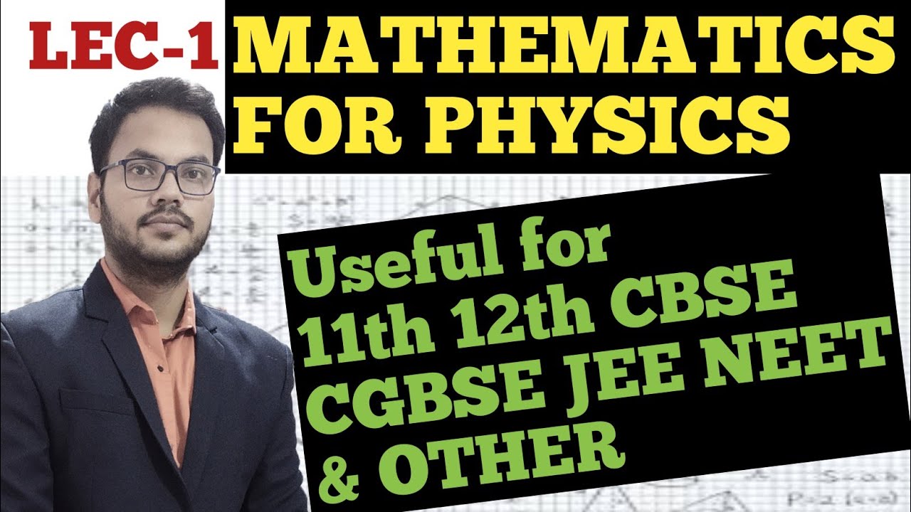 mathematical tools for physics|mathematical background for physics||Lec-1||g physics with rohit ...