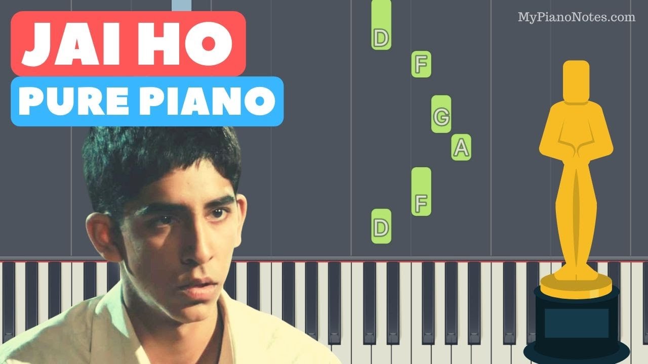 Jai Ho - Piano Cover & Tutorial | Slumdog Millionaire - YouTube