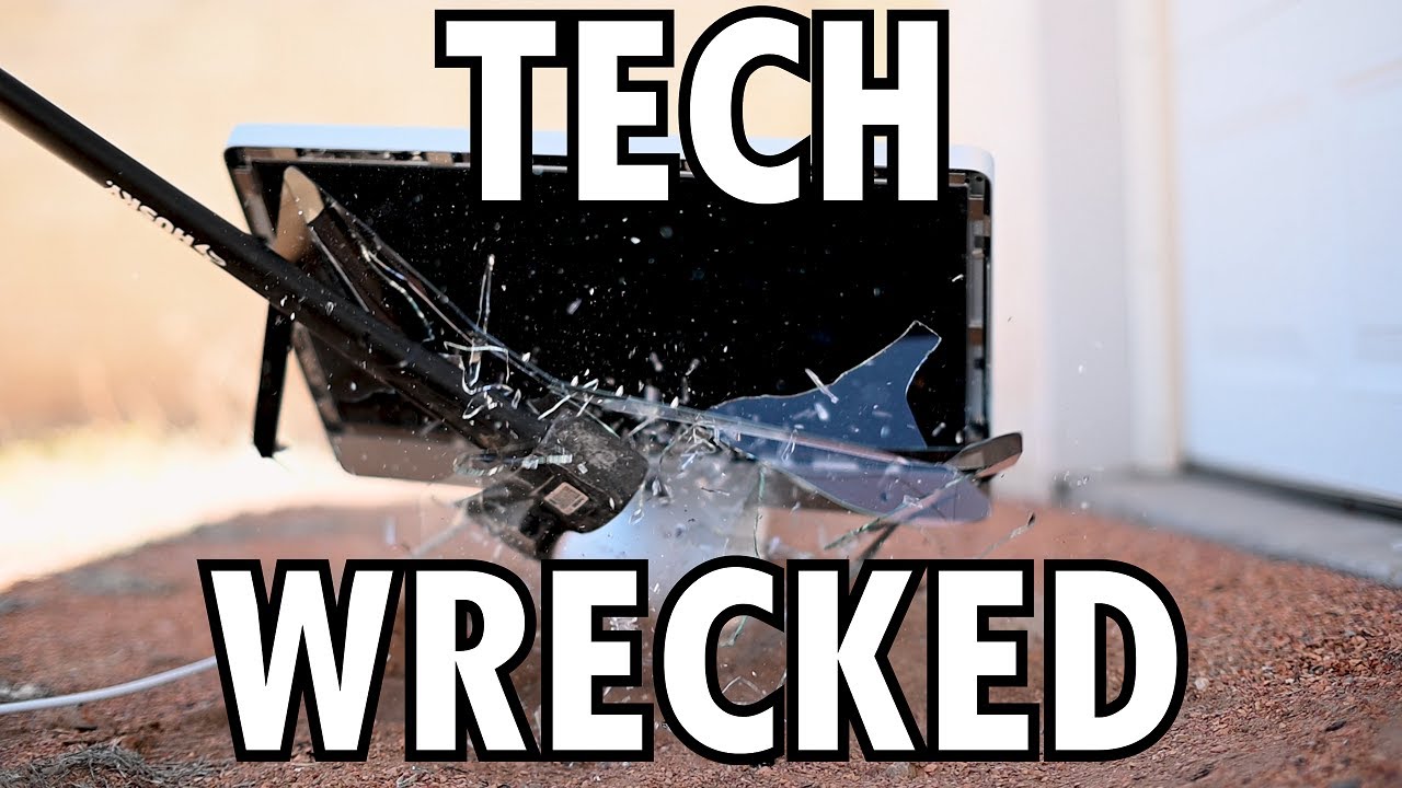 WRECKING Computers in Slow Motion - Part 2 - YouTube