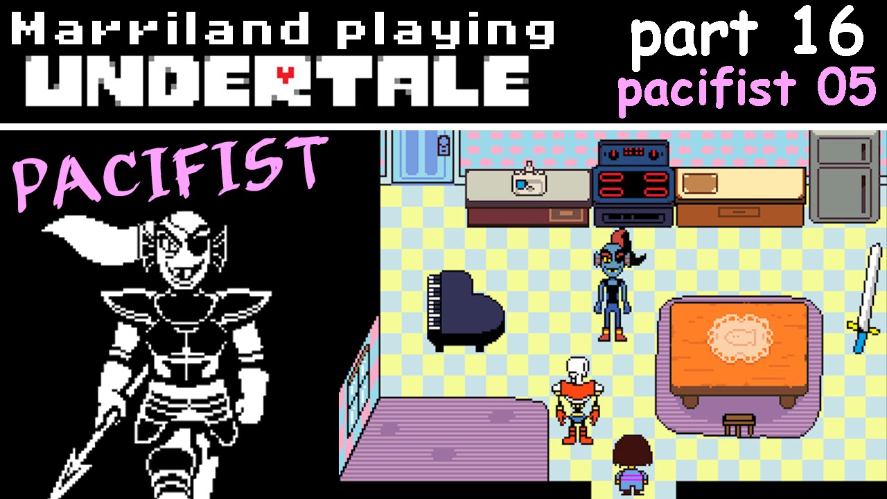 Undertale, Part 16 (Pacifist 05): A Fishy Friend! [Facecam + "Blind ...