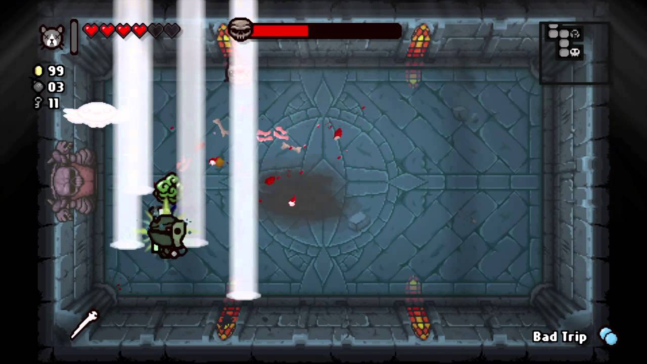 The Binding Of Isaac Rebirth : Easy Isaac Boss Fight - YouTube