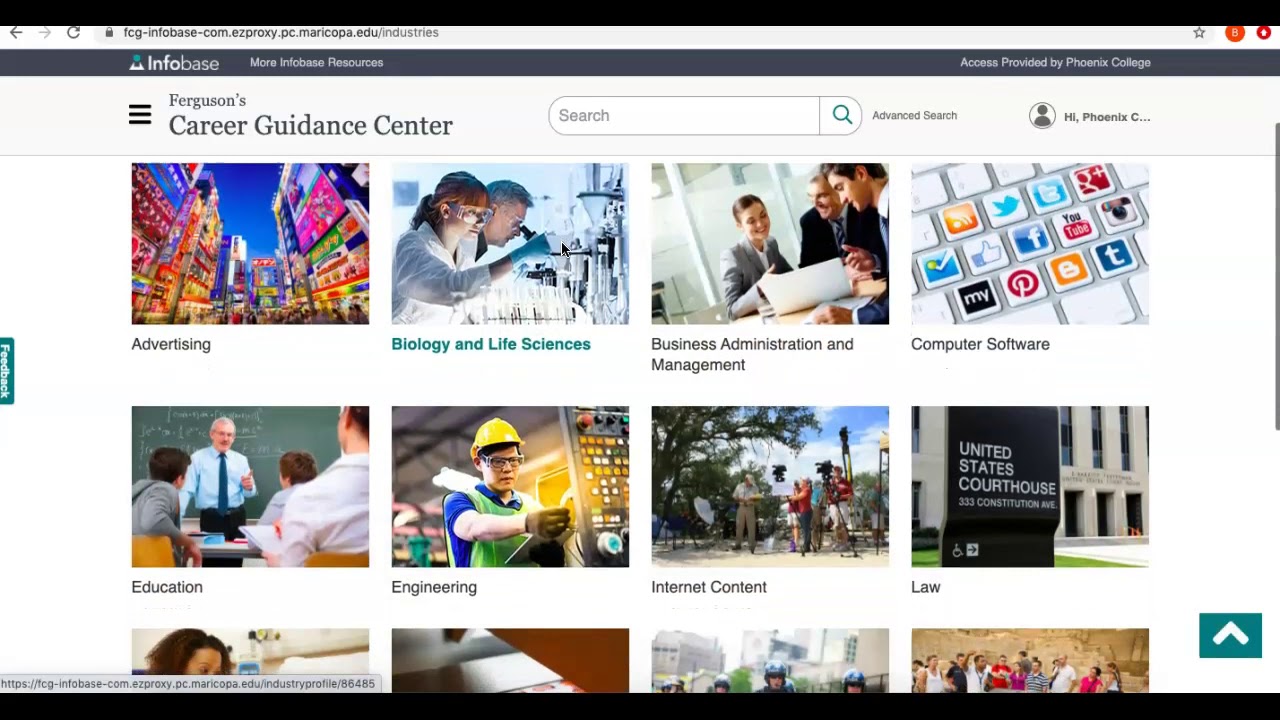 Introduction to Career Databases - YouTube