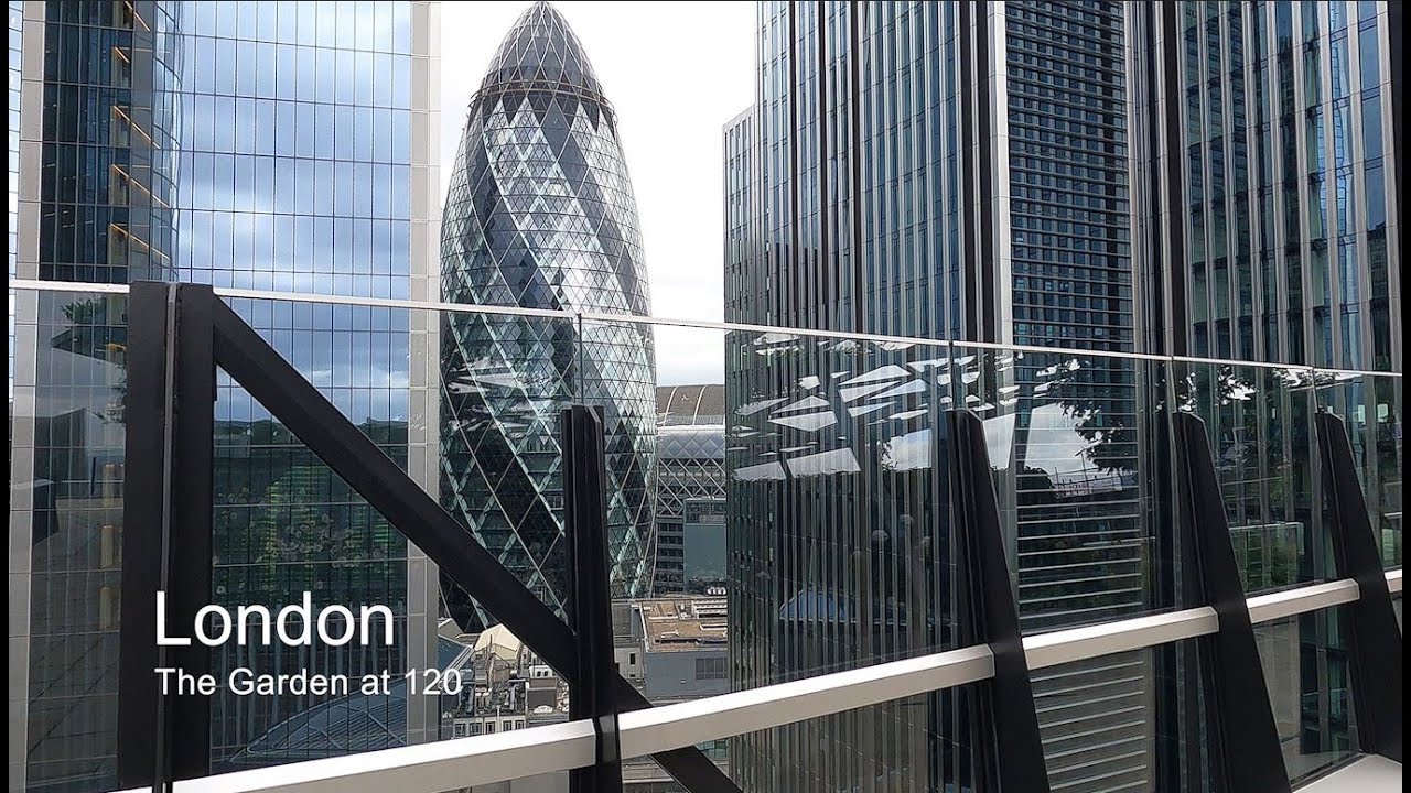 [4K] London Eye, Garden at 120 and IFS Cloud Cable Car - YouTube