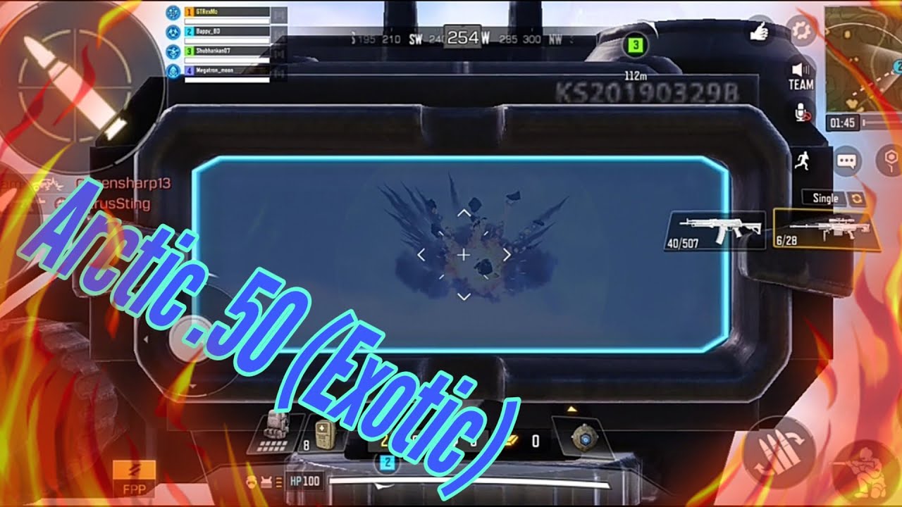 Sniper Devastation | Arctic .50 (Exotic) Hell🔥| Call of duty mobile ...
