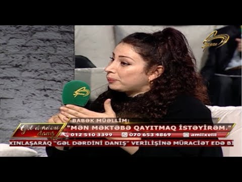 Gel Derdini Danis 19 12 2018  Amil Xelilin teqdimatinda Space Tv  Direktor rusvet alir
