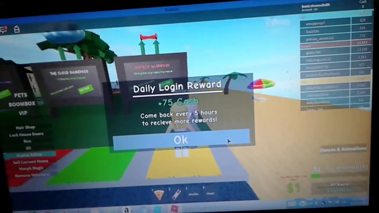 Playing roblox AGAIN - YouTube