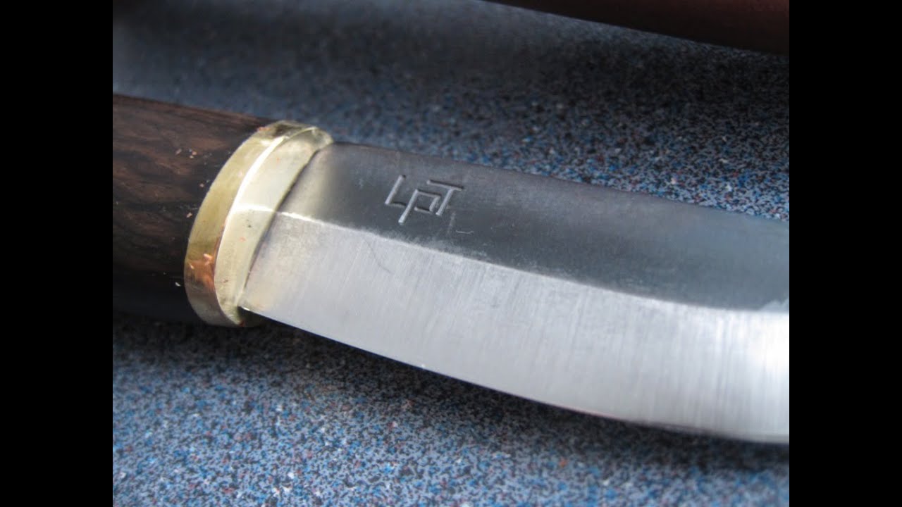 Lauri PT blade with Custom made handle - YouTube