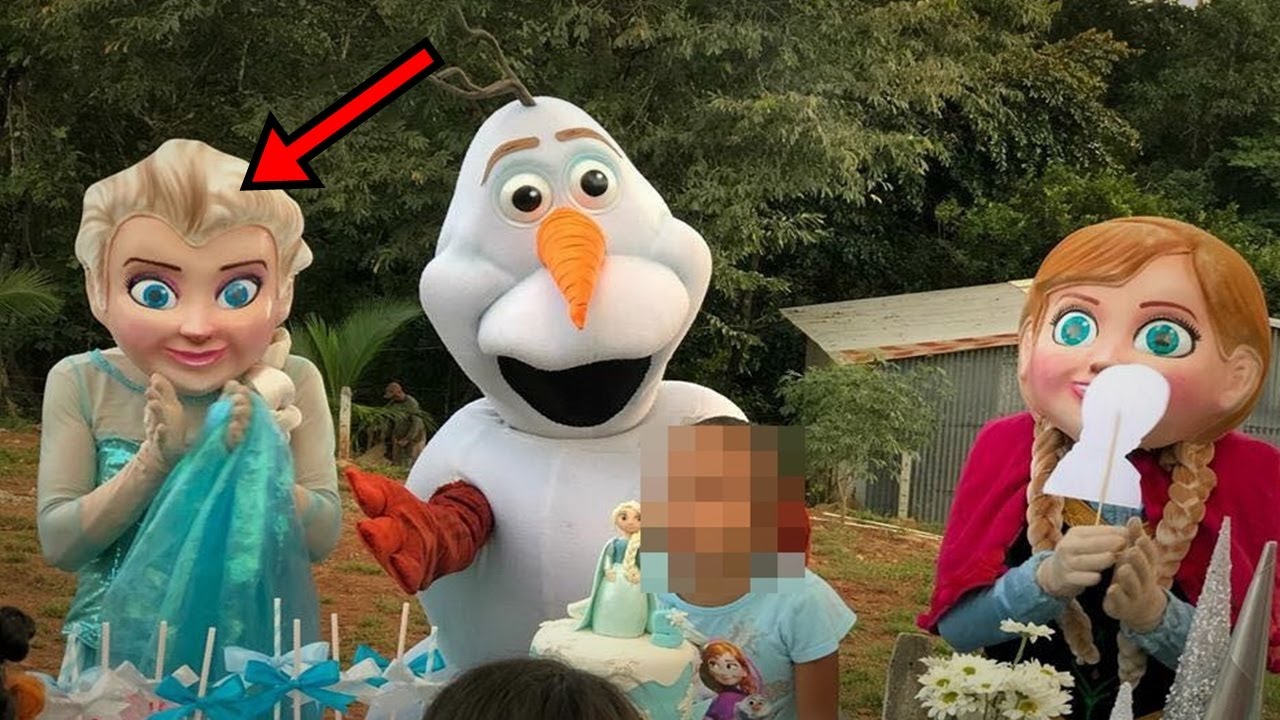 NADIE IMAGINARÁ LO QUE OCURRIÓ DETRÁS de ESTA BOTARGA de ELSA DE FROZEN ...