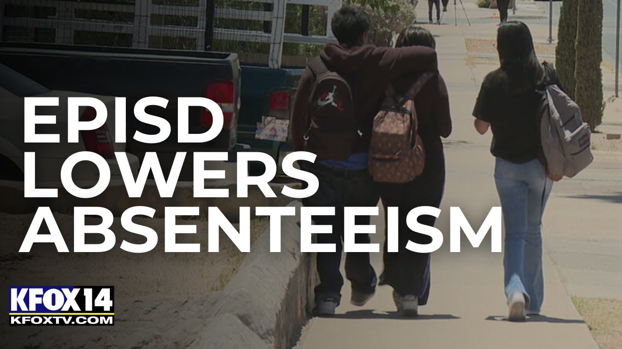 El Paso School District reports significant decrease in chronic student absences - YouTube
