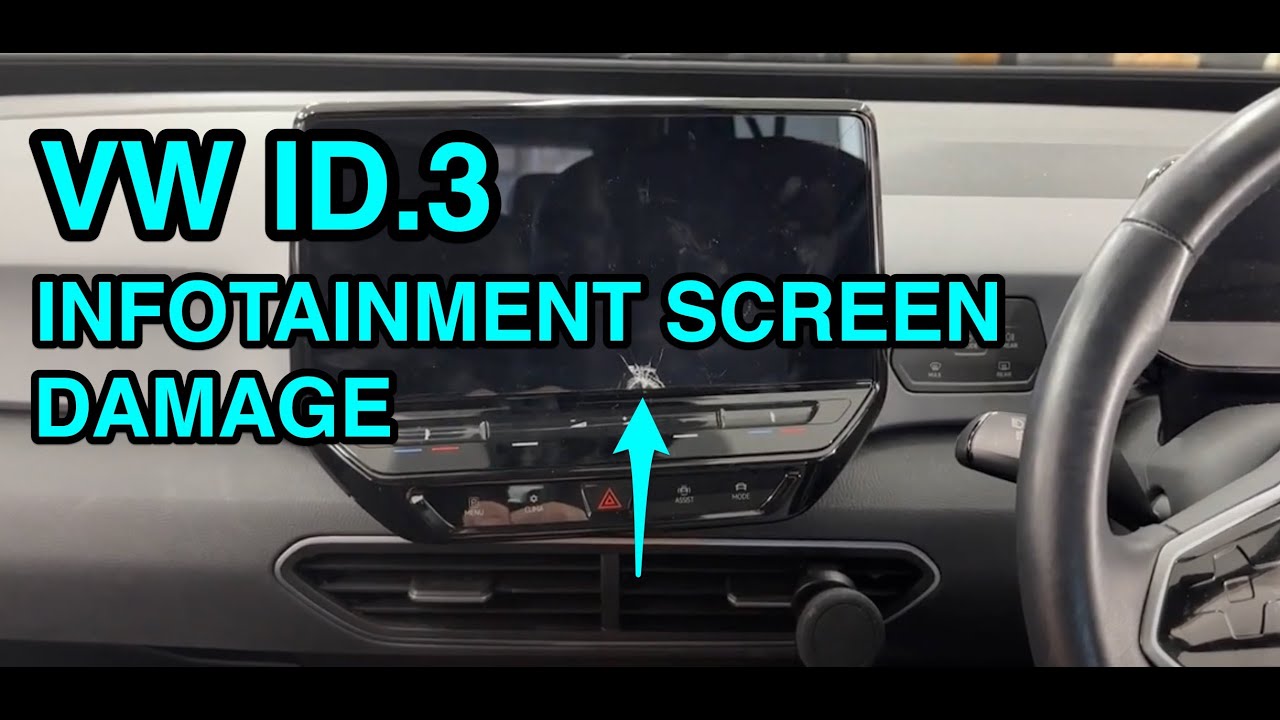VW ID.3 Infotainment Screen - Replacement - YouTube